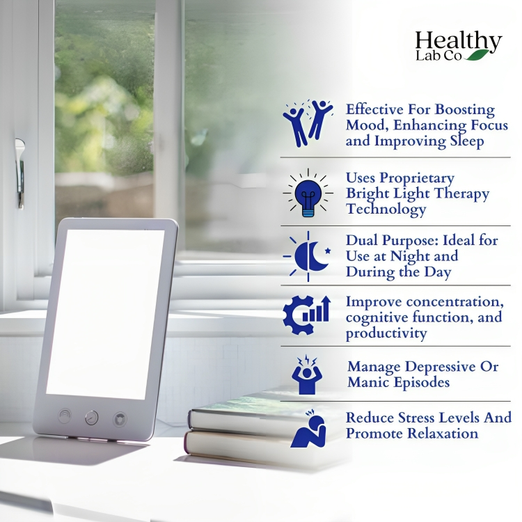 GlowFlow Light Therapy Tablet – Healthy Lab Co