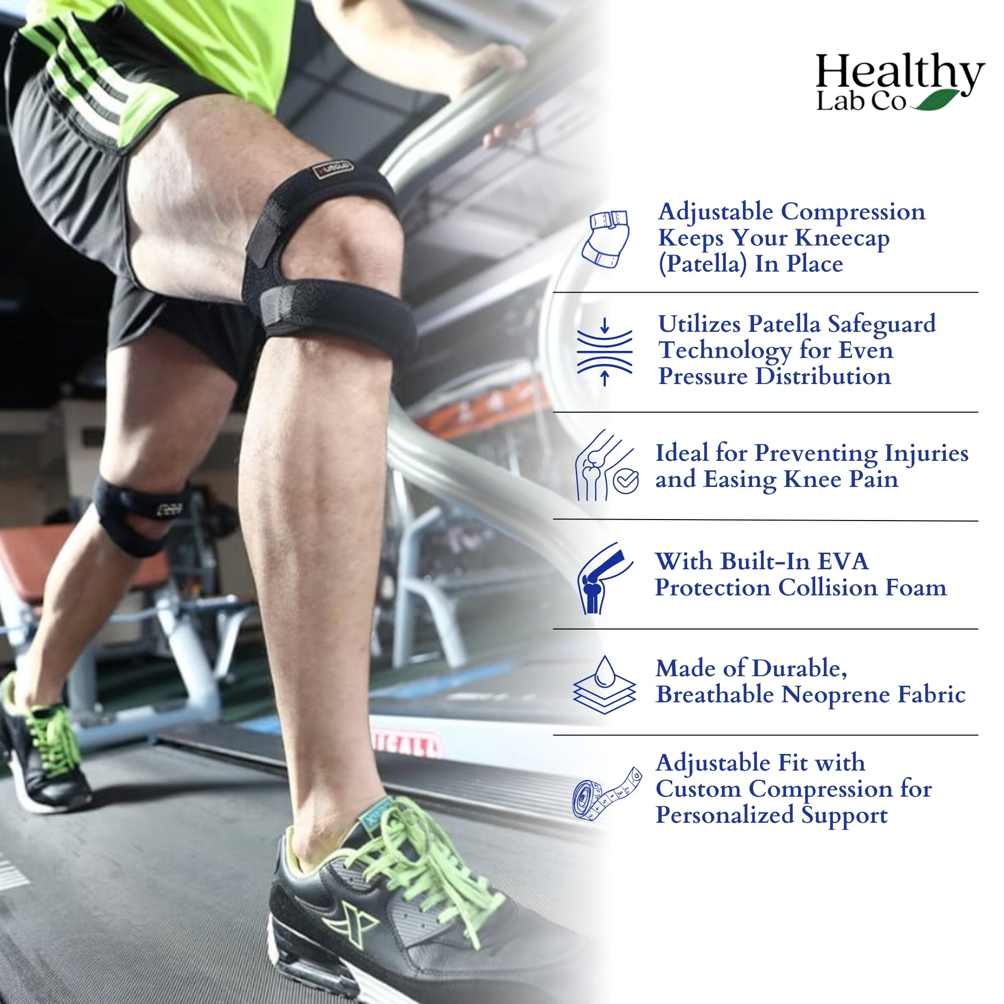 PatellaPrime Knee Stabilizer – Healthy Lab Co